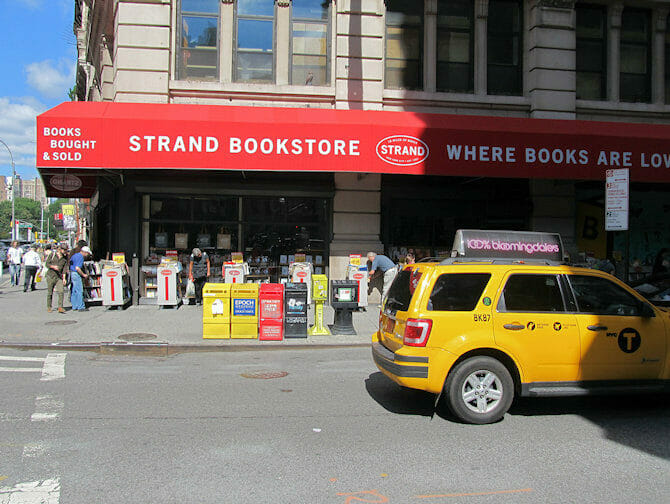 The Strand Book Store à New York - NewYorkCity.fr